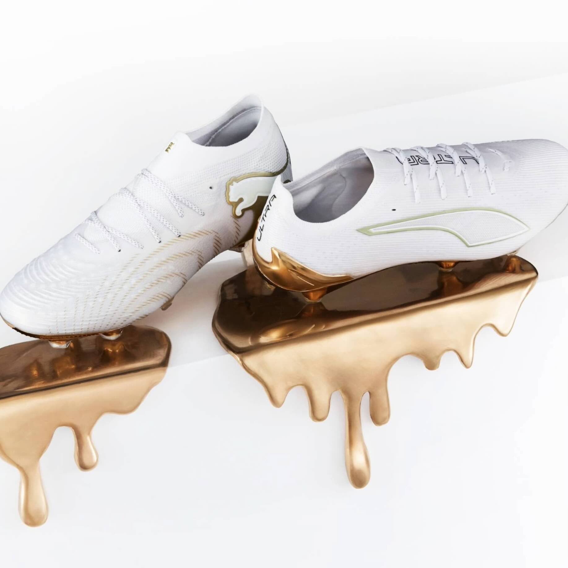 PUMA White Pack Soccer Cleats | FUTURE & ULTRA | Premium Soccer